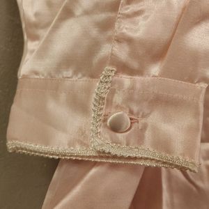 Allison Rhea | Intimates & Sleepwear | Vintage Pink Satin Embroidered ...